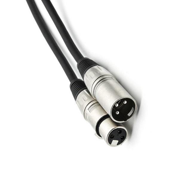 3 Pin XLR Microphone Cables Male To Female Mic Cord Black XLR Cable